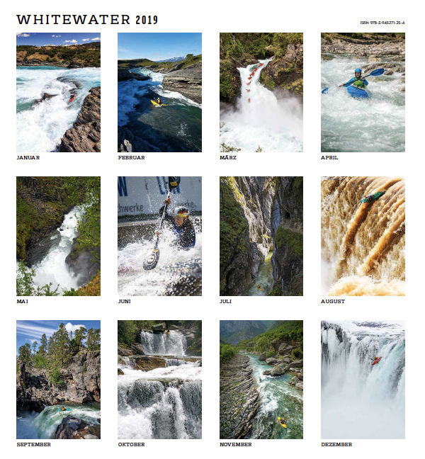 Best of White Water calendrier 2019 | Le Canotier, your online ...